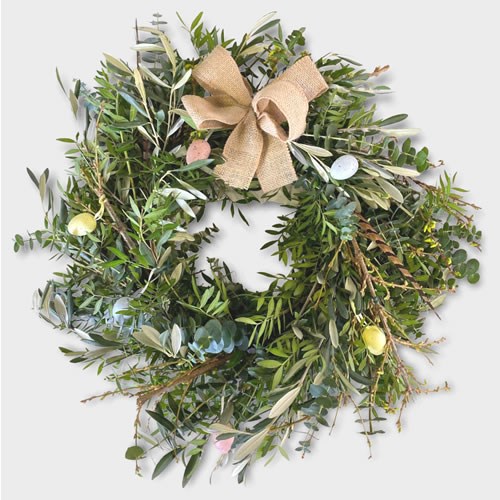 DIY Easter Family Wreath Kit | Cut Flowers UK Wholesale | Florist Supplies