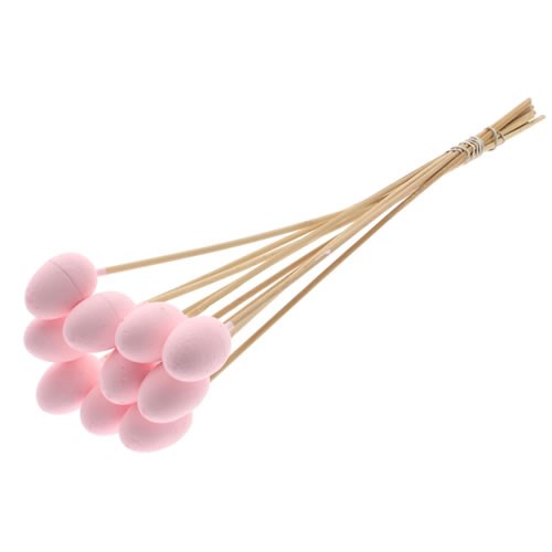 EGG PICKS - LIGHT PINK 50cm | Decorative Valentines Heart Picks ...