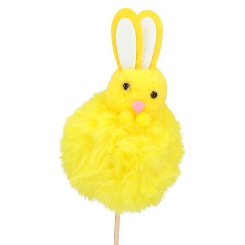 Easter Bunny Picks (Fluffy Yellow) 50cm | Decorative Valentines Heart ...