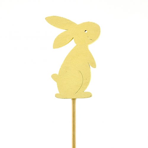 Easter Bunny Picks (Yellow) 20cm | Decorative Valentines Heart Picks ...
