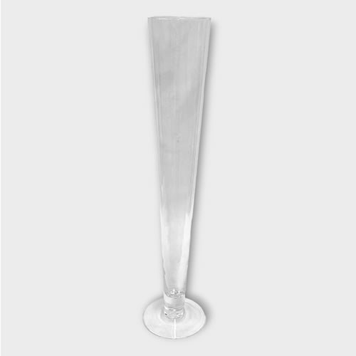 Glass Vase Conical 60x11cm | Wholesale Dutch Flowers Direct & Florist ...