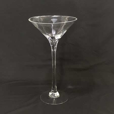 Glass Martini Vase 50cm | Wholesale Dutch Flowers Direct & Florist ...