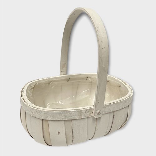 Rustic White Trugs | Wholesale Flowers & Florist Supplies UK