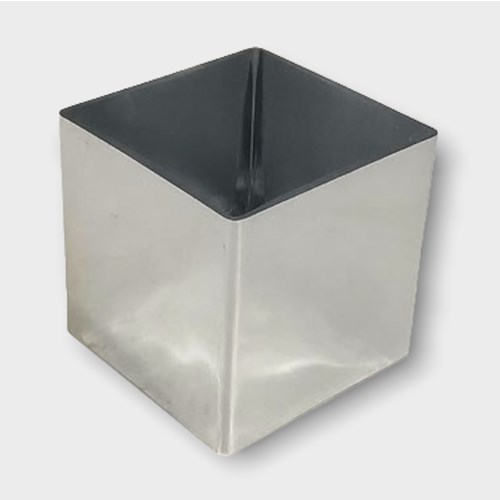 Square Silver Cube Vase 10cm | Glassware | Home Decor Wholesale Florist ...