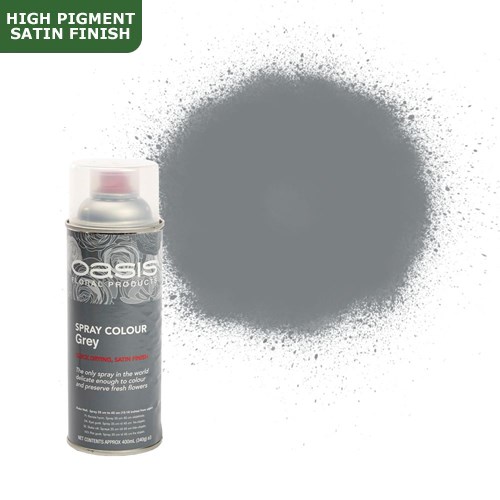 Spray Paint Oasis Flat Grey | Wholesale Dutch Flowers & Florist Supplies UK