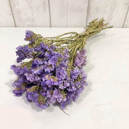 Statice Lilac Dried 50cm English | Dried Flowers | British Flowers UK ...