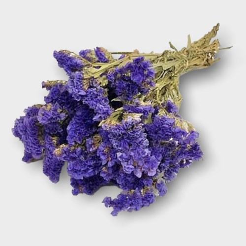 Everlasting Dried Flower Bunches & Bouquets | Statice Purple Dried 60cm