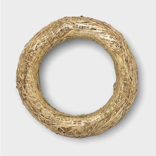 Straw Wreath Ring 40cm | Wholesale Dutch Flowers & Florist Supplies UK