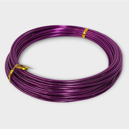Aluminium Floristry Wire Purple | Florist Supplies | Triangle Nursery