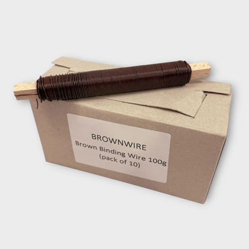 Brown Binding Wire | Floristry Wire | Wholesale Floroists Supplies UK