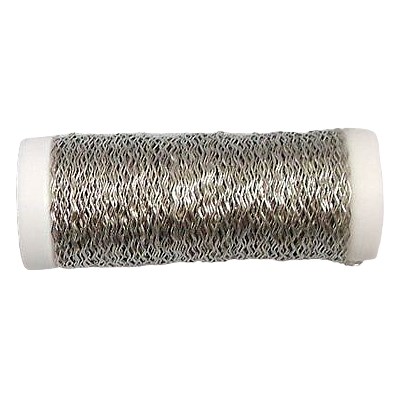 Bullion Wire Silver | Florist Supplies | Floristry Wire