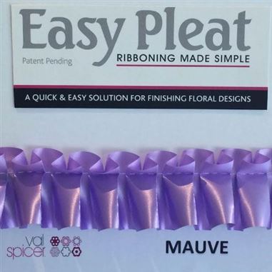 Easy Pleat Floristry Ribbon Mauve | Wholesale Flowers & Florist Supplies UK