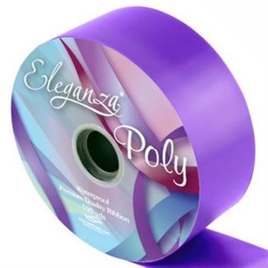 Poly Ribbon Violet | Wholesale Florist Supplies UK | Triangle Nursery