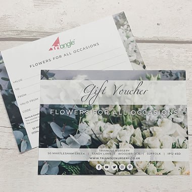Wholesale Flower Gift Vouchers | Florist Supplies UK