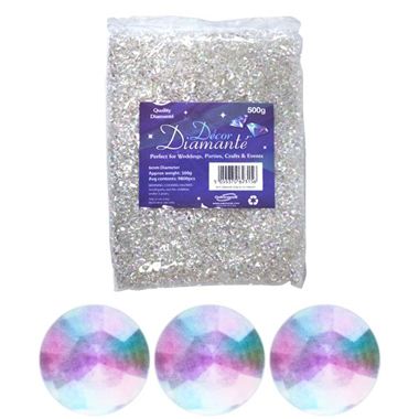Decor Diamante Diamonds Silver 6mm | Wholesale Flowers & Florist ...