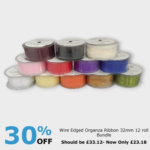 Floristry Ribbon Flash Sale | Organza Ribbons at Cheap Prices ...