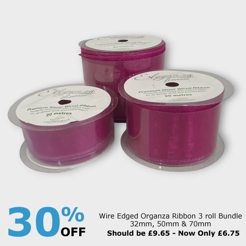 Floristry Ribbon Flash Sale | Organza Ribbons at Cheap Prices ...