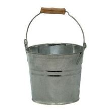 Galvanised Zinc Bucket 7.5cm | Florist Supplies | Triangle Nursery