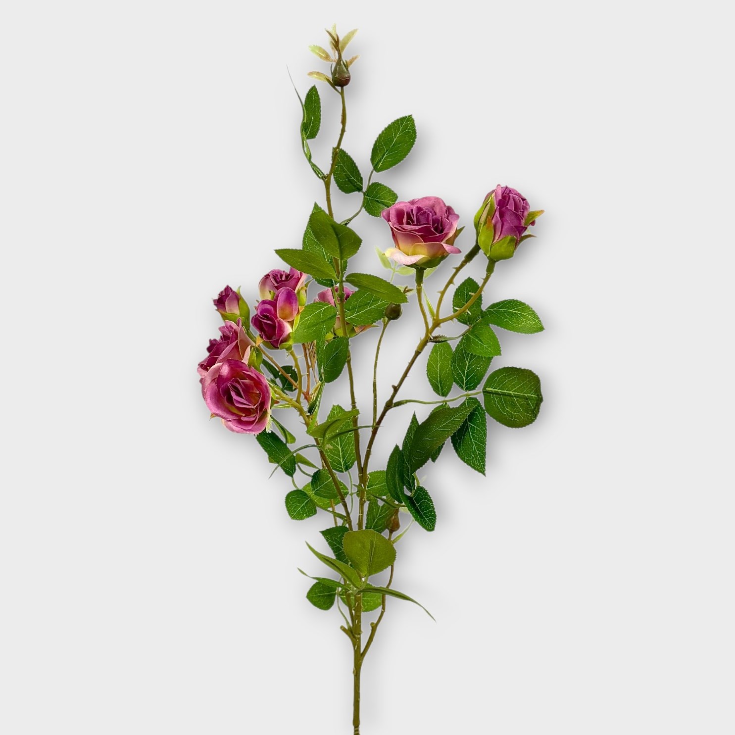 Artificial Faux Silk Flowers & Foliage UK | Artificial Faux Alba Rose ...