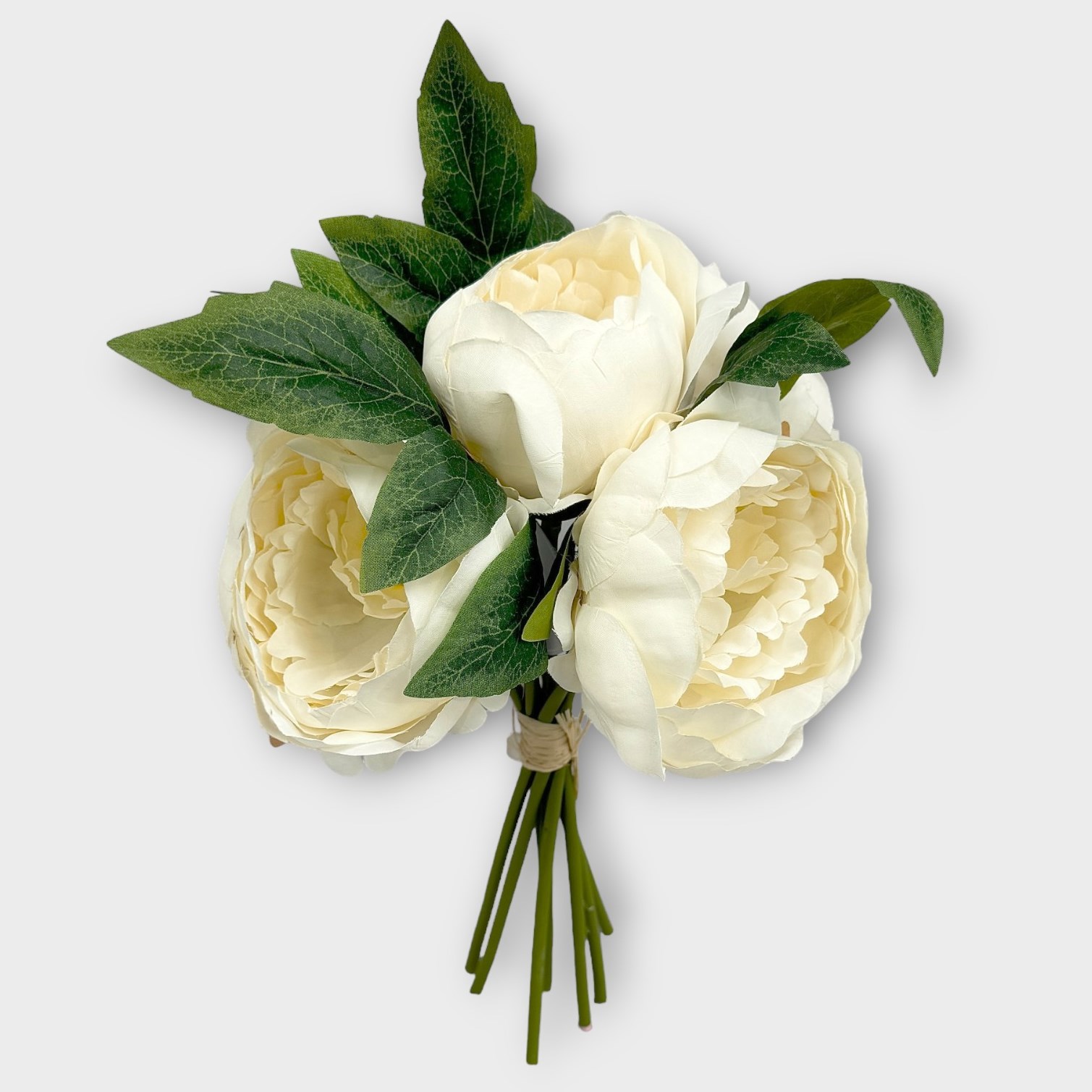 Artificial Faux Silk Flowers & Foliage UK | Artificial Faux Peony Spray ...
