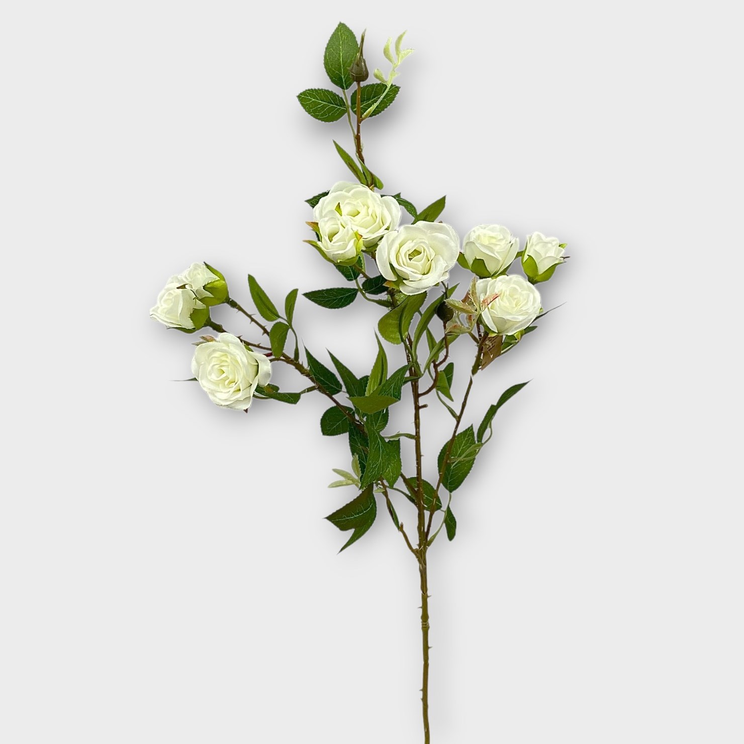Artificial Faux Silk Flowers & Foliage UK | Artificial Faux White Rose ...