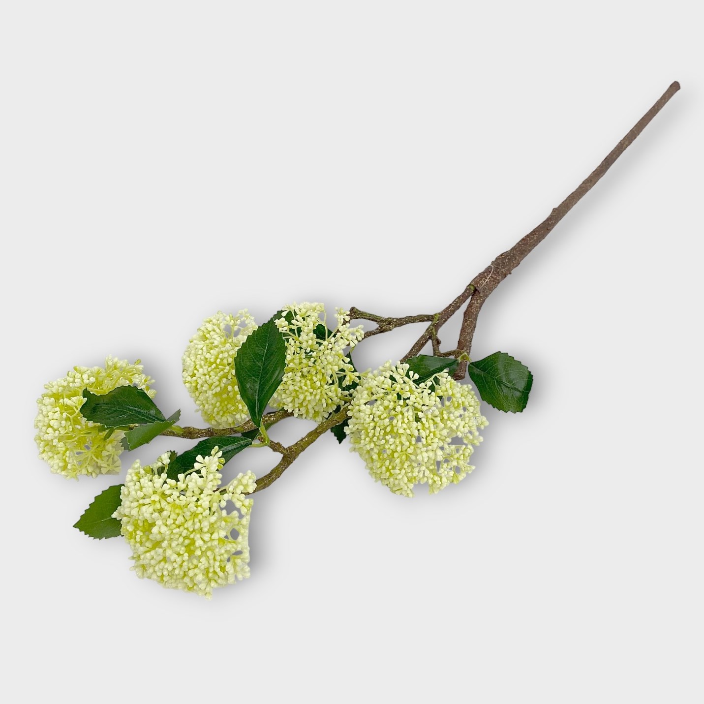 Artificial Faux Silk Flowers & Foliage UK | Artificial Faux Viburnum Spray 89cm