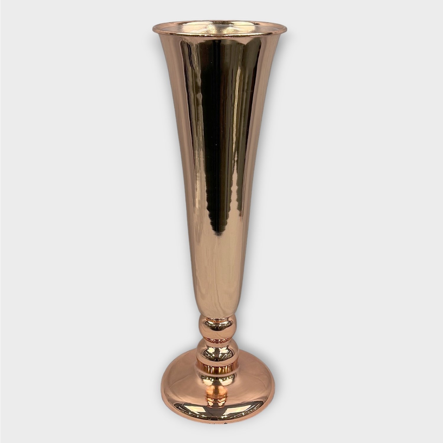 Metallic Conical Case Rose Gold 50cm | Wholesale Dutch Flowers Direct UK