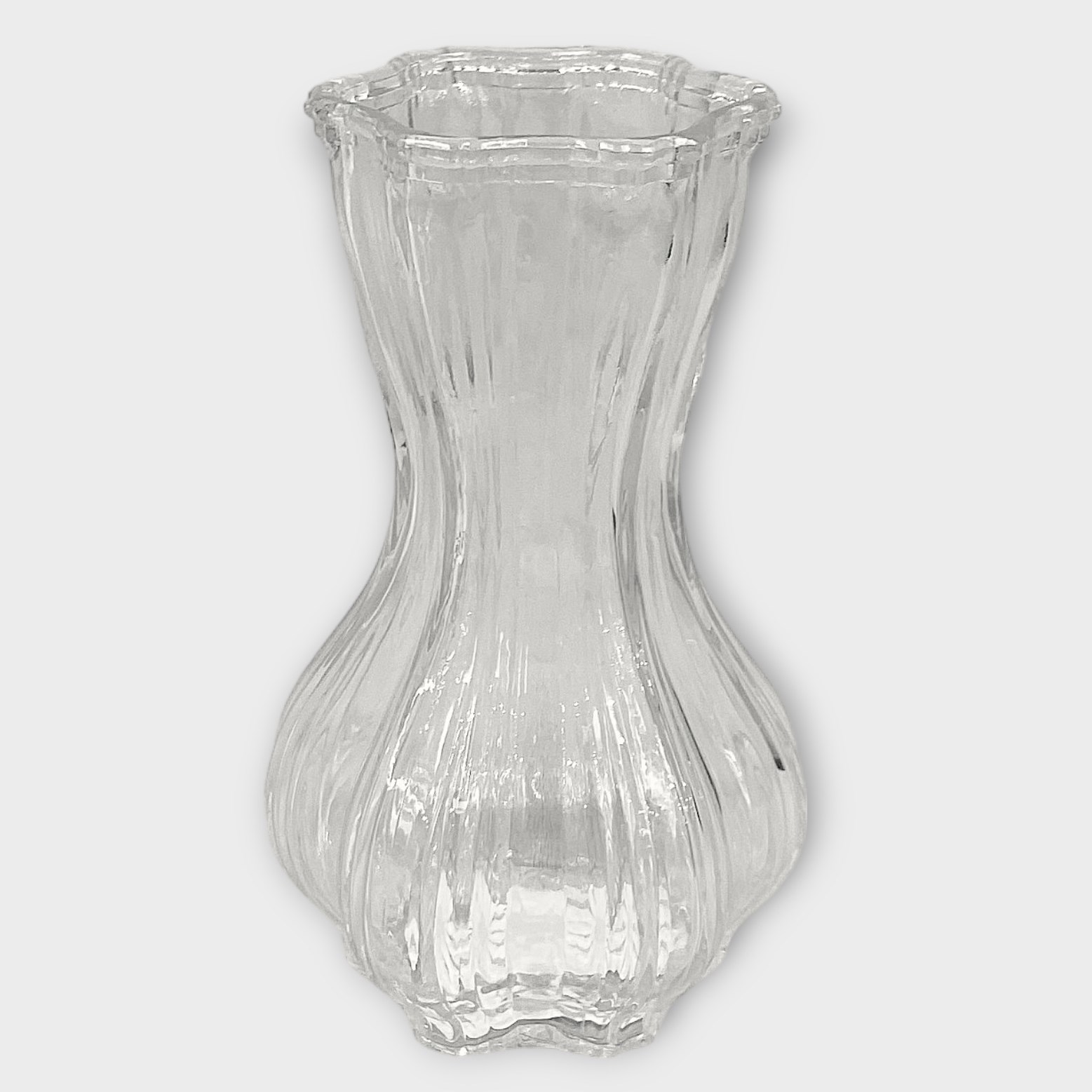 Glass Daisy Vase 15cm | Glassware | Home Decor Wholesale Florist ...