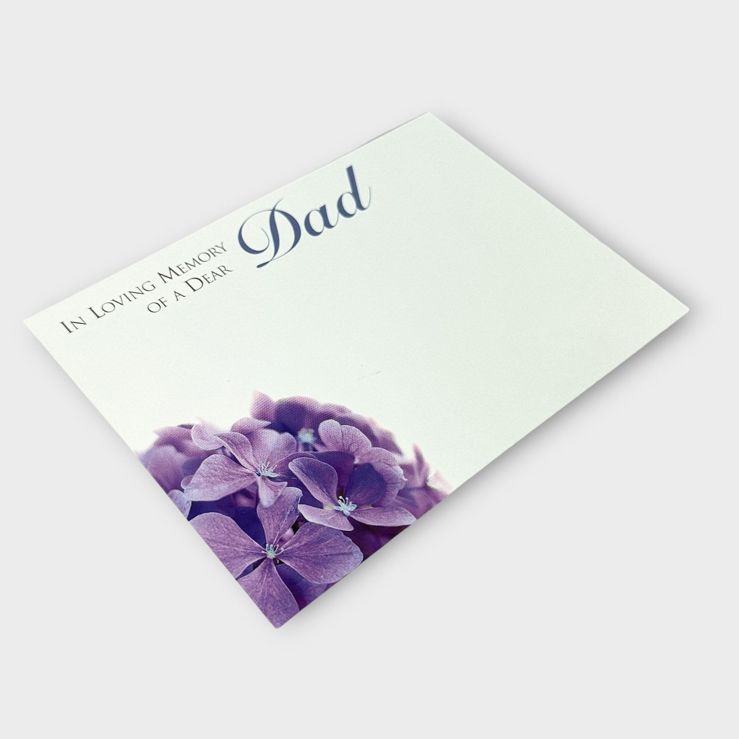 Florists Message Gift Cards Large - ILM Dear Dad Purple | Cards for ...