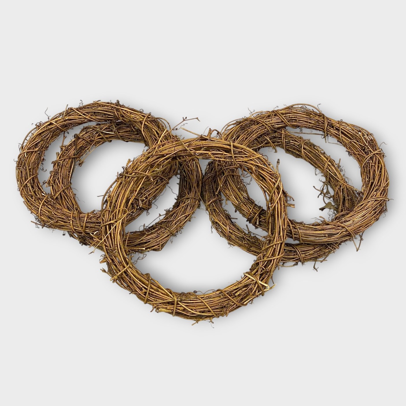 Vine Wreath Natural 25cm - Pack of 5 | Wholesale Rustic Wreath Rings UK ...