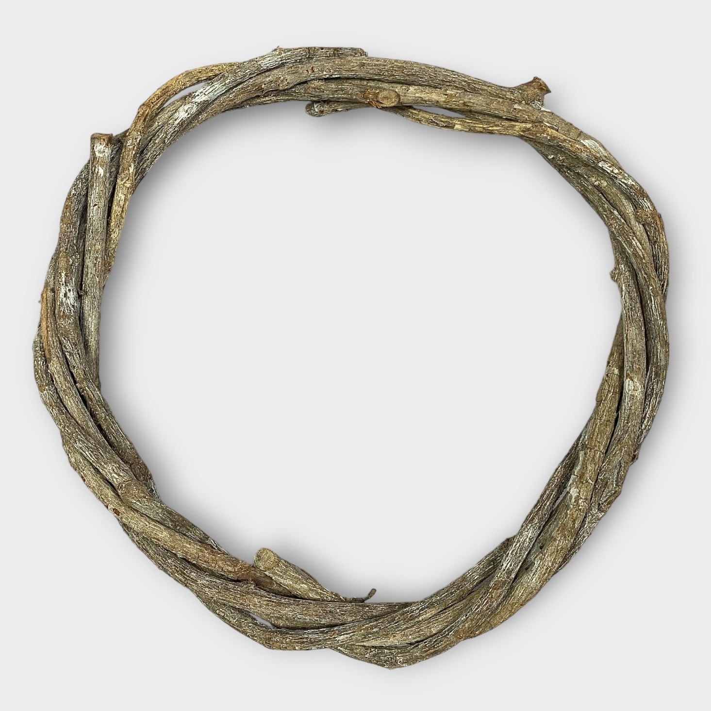 Frosted Twisted Vine Wreaths 35cm | Wholesale Dutch Flowers Direct ...